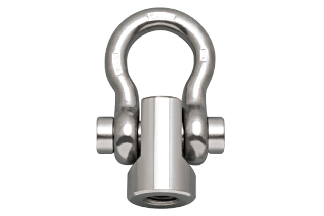 Stainless Anchor Base with Shackle: Built to Last - Unicorn Stainless