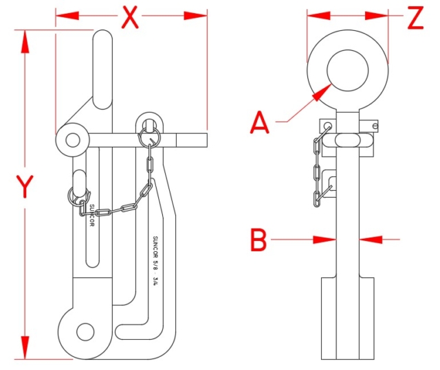 Stainless USCG Chain Stopper – 316 Bow Chain Stopper