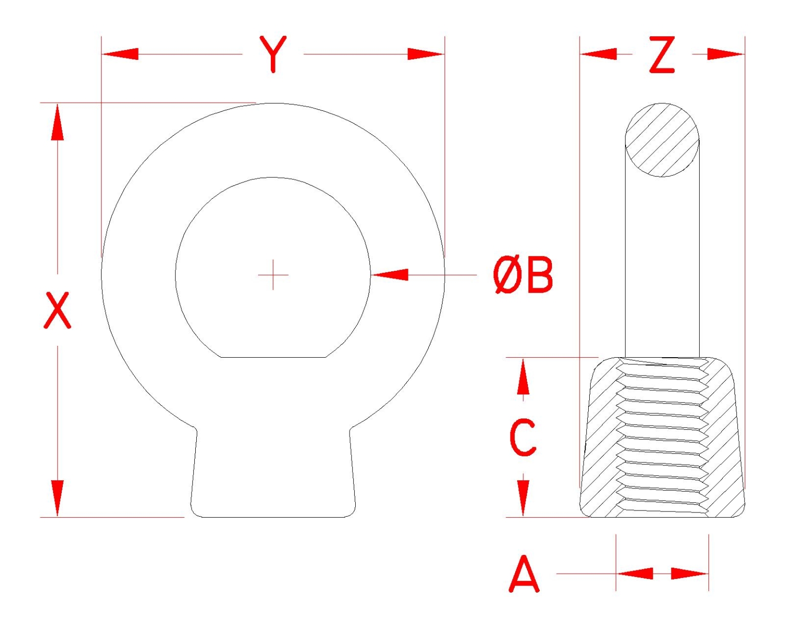 Stainless Steel Eye Bolts | Secure & Long-Lasting - Unicorn