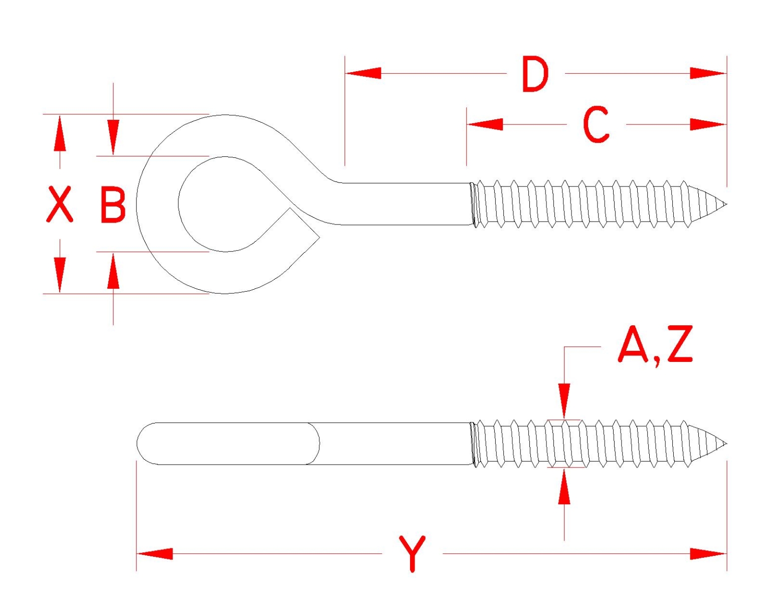 Stainless Steel Eye Bolts | Secure & Long-Lasting - Unicorn