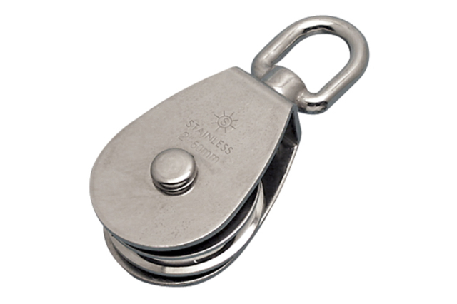 Swivel Block with Wire Rope Sheave - Unicorn Stainless