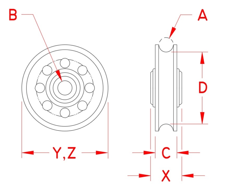 Stainless Rope Sheave for Marine and Industrial Use - Unicorn Stainless