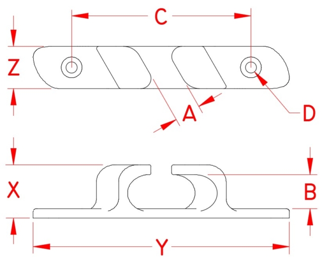 Stainless Steel Cleats | Marine & Dock Cleats | Unicorn Stainless