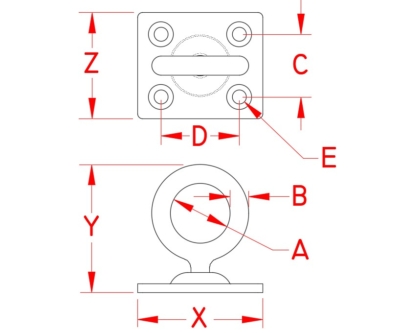 Stainless Pad Eyes | Reliable for Every Project - Unicorn Stainless