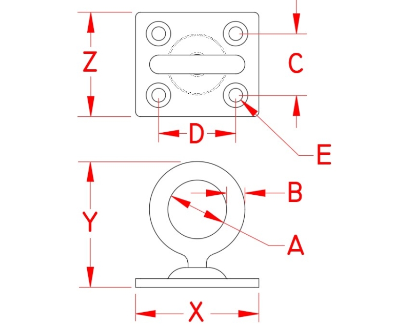 Stainless Pad Eyes | Reliable for Every Project - Unicorn Stainless
