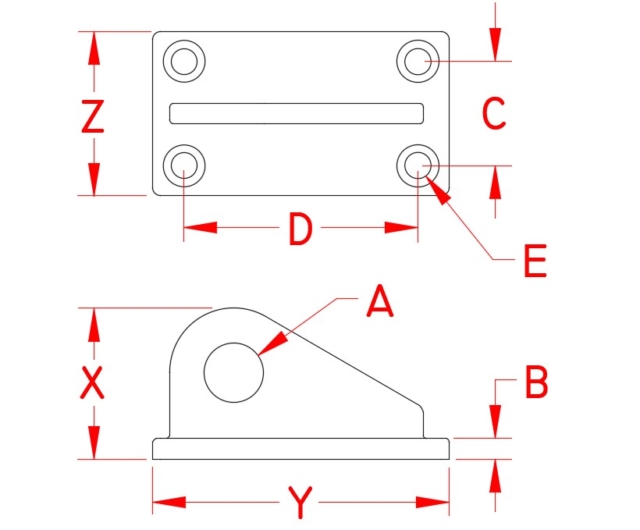 Stainless Heavy Duty Tow Pad Eye for Secure Attachment - Unicorn Stainless